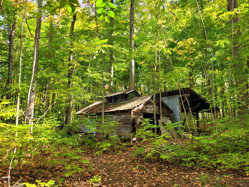 October at the Sugar Shack stock photo. Image of building - 312112686