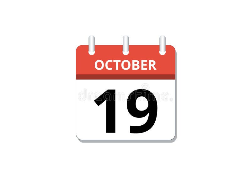 October 19th Stock Illustrations – 193 October 19th Stock Illustrations ...