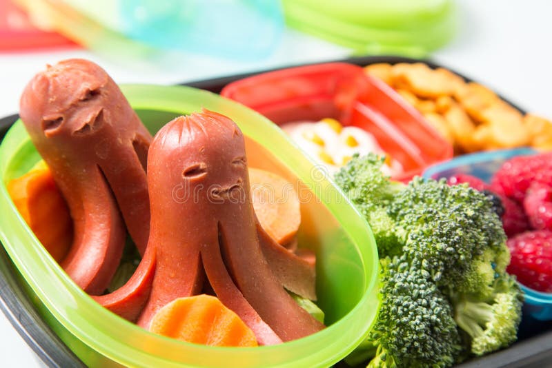 Octodogs in Bento stock photo. Image of fresh, playful - 67920526