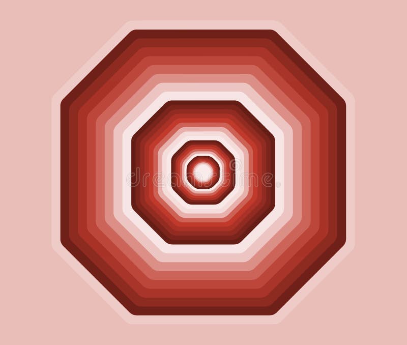 Octogone de couleurs illustration stock. Illustration du logo - 91750215