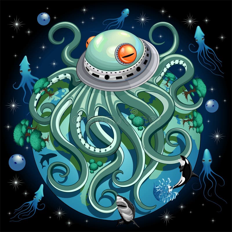 Green Squids Stock Illustrations – 42 Green Squids Stock Illustrations ...