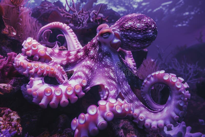 Octopus Home Aquarium Tank Stock Photos - Free & Royalty-Free Stock ...