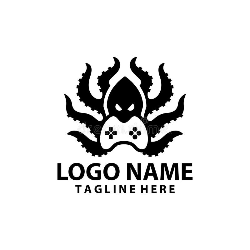 Octopus Console Logo Design Vector Stock Vector - Illustration of ...