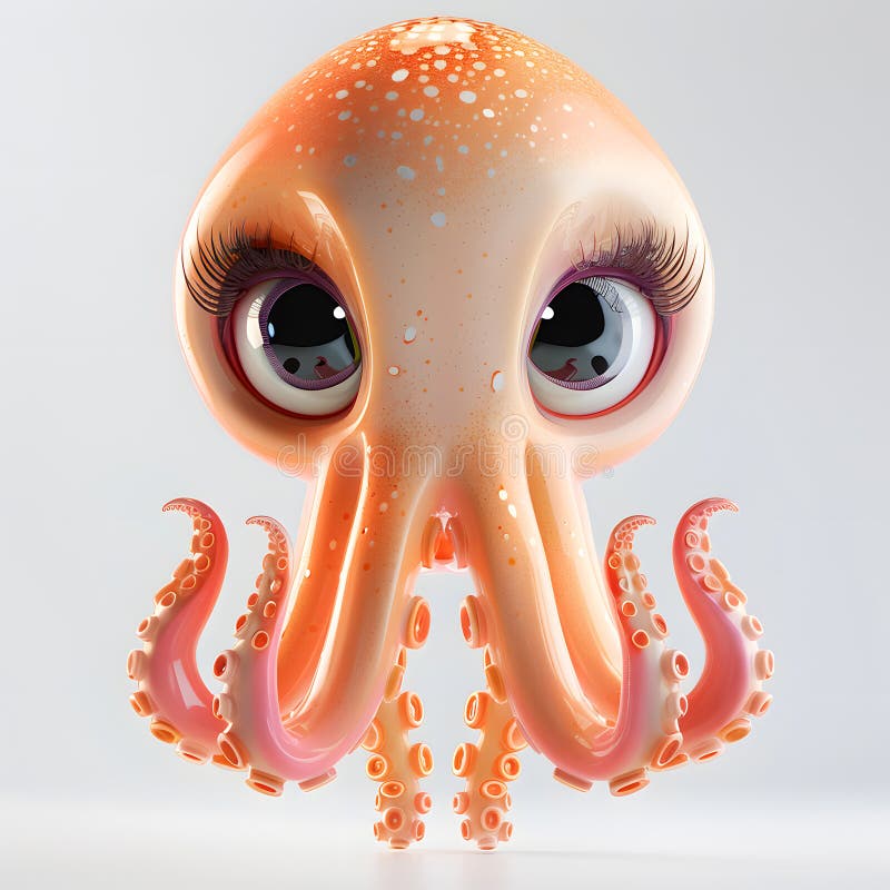 Octopus Gracefully Floating in an Underwater Environment, Captivating ...