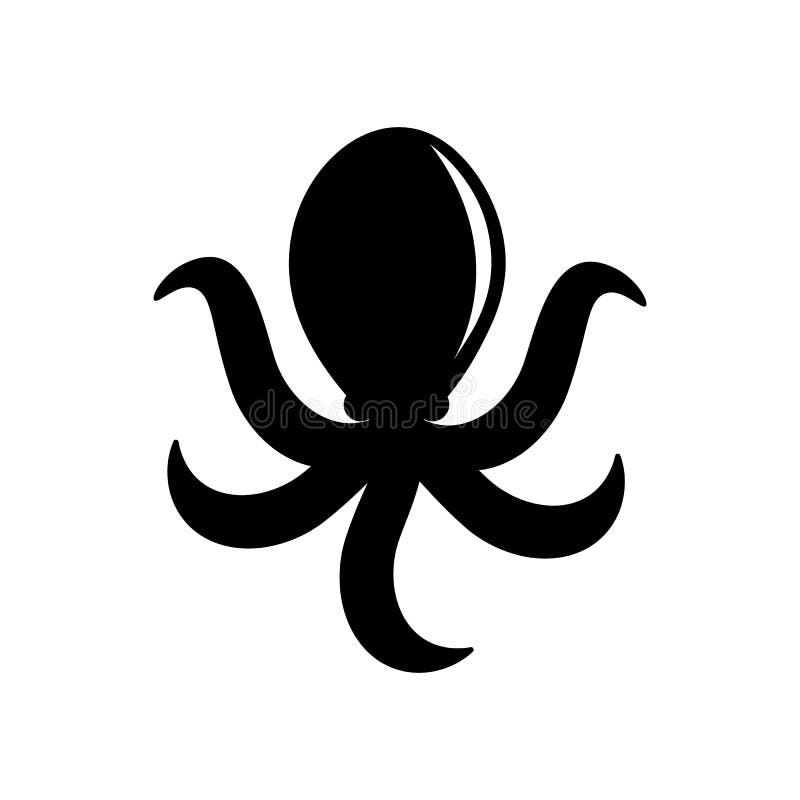 Octopus Icon Logo Illustration Vector Stock Vector - Illustration of ...