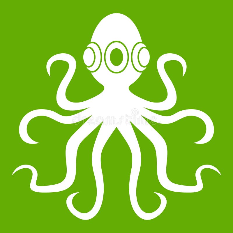 Octopus Icon Green Stock Illustrations – 674 Octopus Icon Green Stock ...