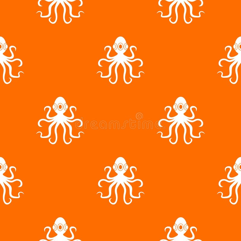 Octopus, pattern seamless stock vector. Illustration of meat - 98774634