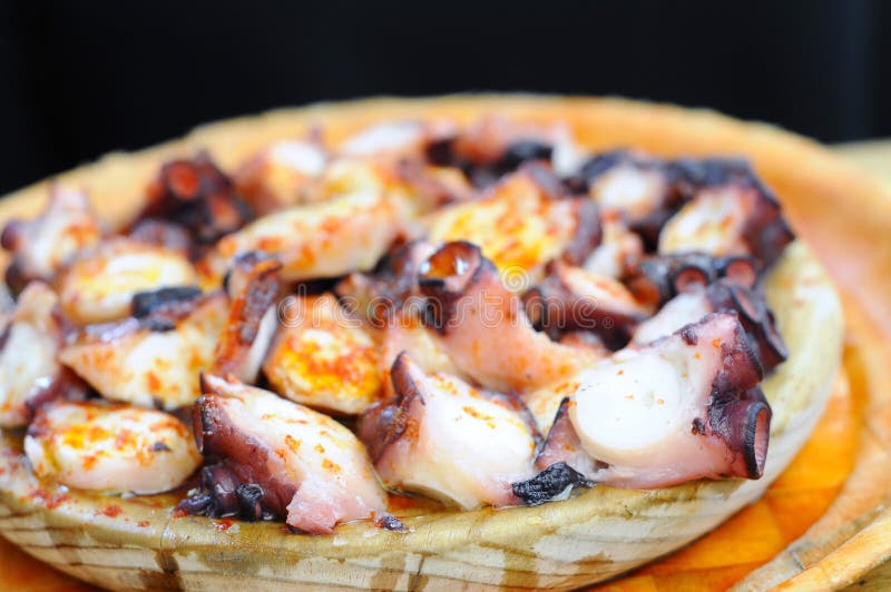 Octopus. stock image. Image of cuisine, fish, octopus - 55139361