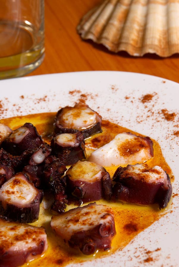 Spanish tapas. Octopus. stock image. Image of octopus - 11545259