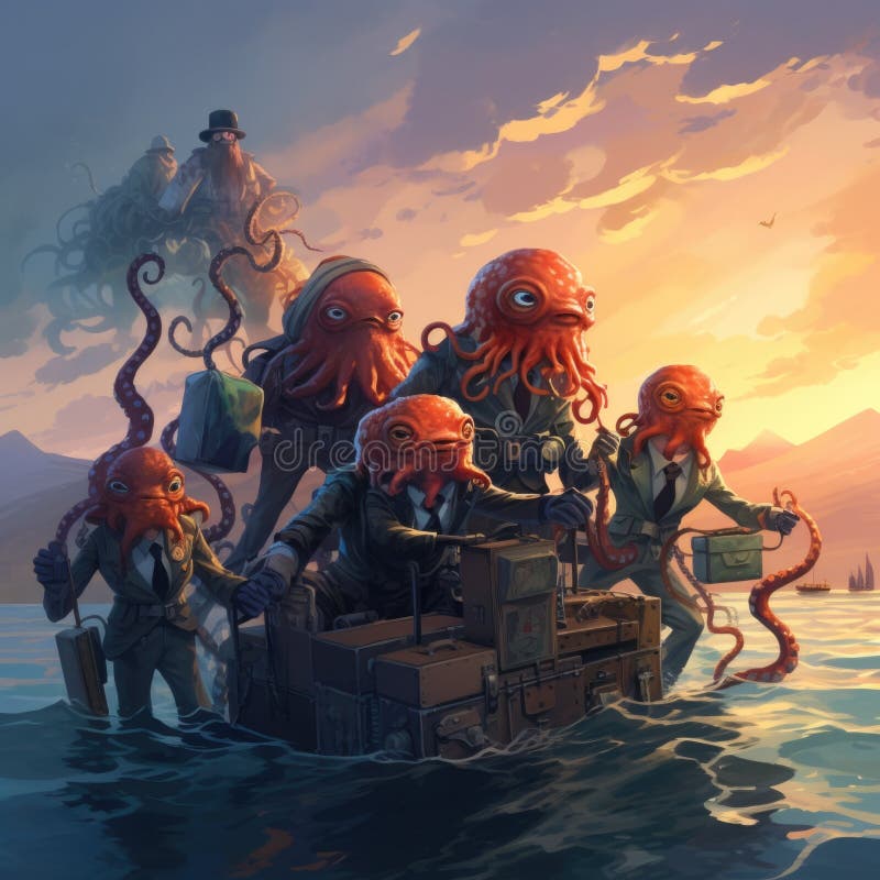 Octopus Team, Ready To Explore and Collaborate with a New Life Form ...