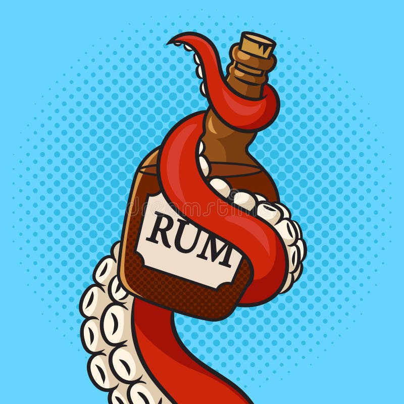 Rum Octopus Stock Illustrations – 971 Rum Octopus Stock Illustrations ...