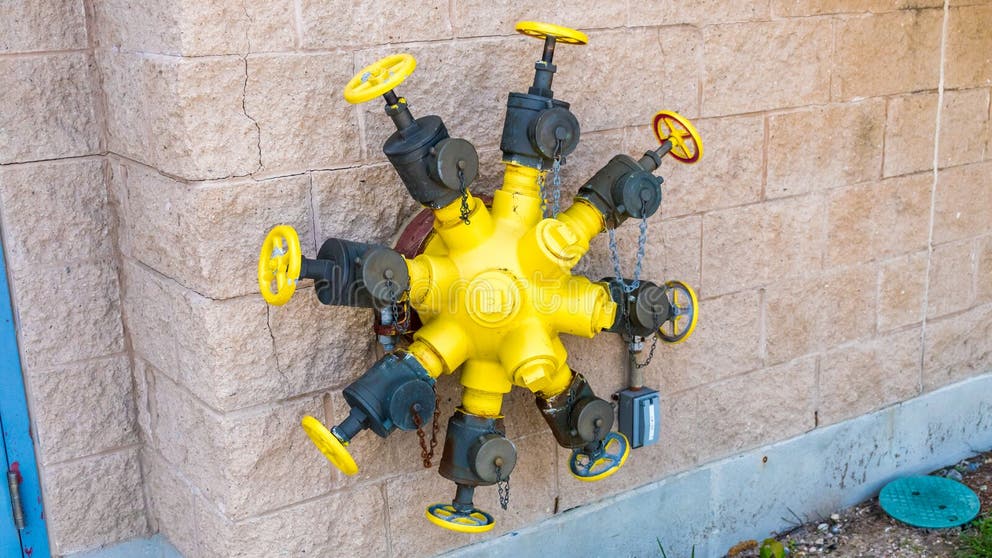 175 Wall Mounted Fire Hydrant Stock Photos - Free & Royalty-Free Stock ...