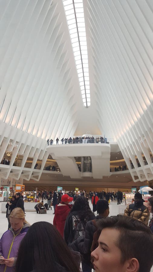 Oculus NY editorial photography. Image of oculus, inside - 158298787