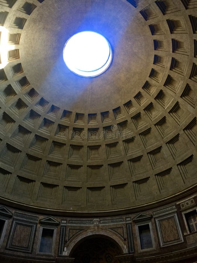 Oculus, Pantheon, Rome editorial photography. Image of castle - 43478432