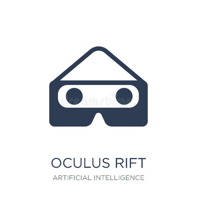 Oculus Rift Icon. Trendy Modern Flat Linear Vector Oculus Rift I Stock ...