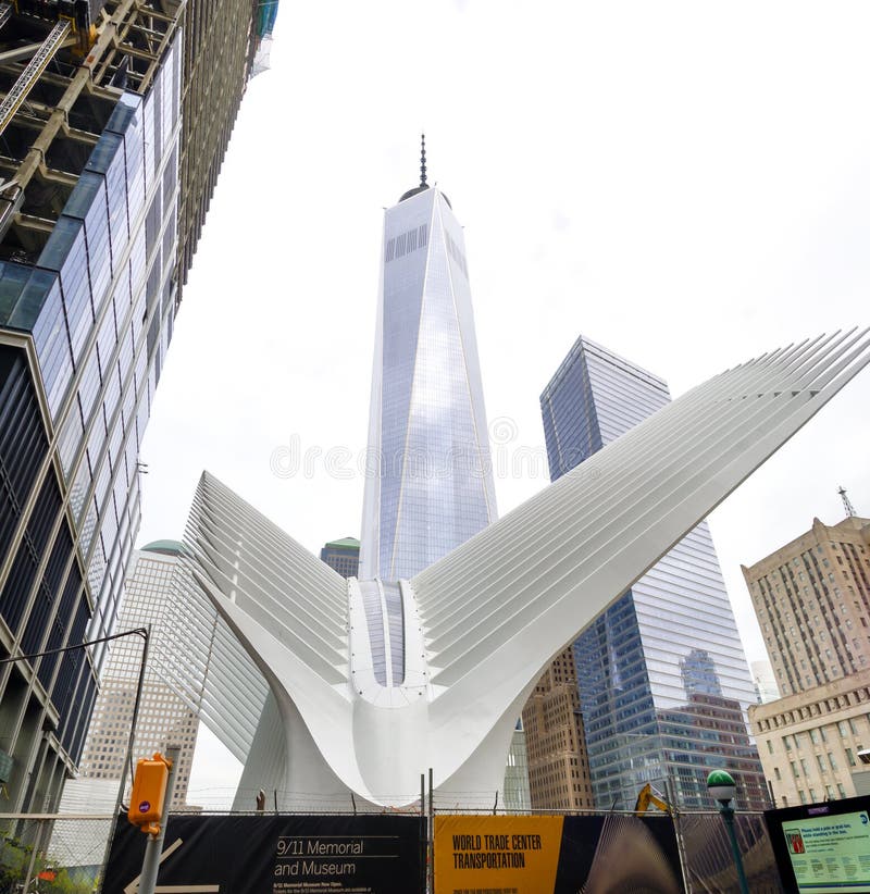 Oculus station exterior editorial stock image. Image of york - 83670259