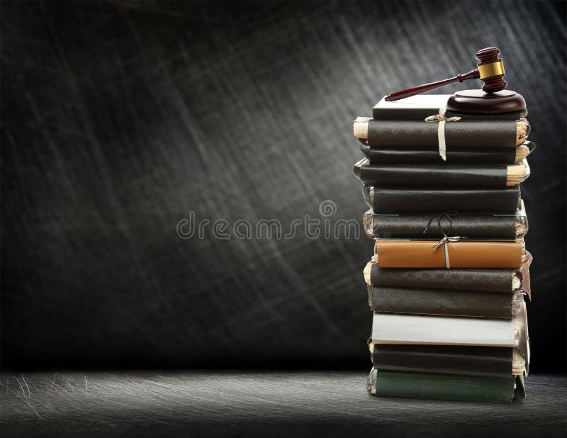 Od paper folders and gavel stock image. Image of catalog - 55281647