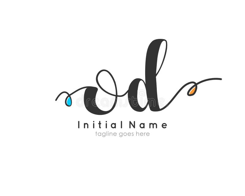 Od Signature Stock Illustrations – 241 Od Signature Stock Illustrations ...