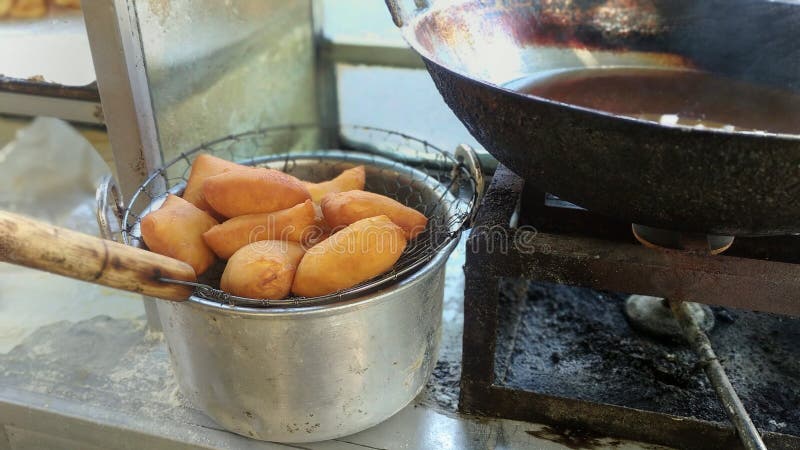Odading Indonesian Tradisional Cake Stock Photo - Image of odading ...