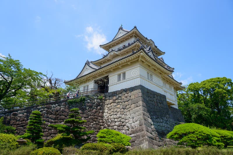 Odawara Castle in Kanagawa, Japan Stock Image - Image of prefecture ...