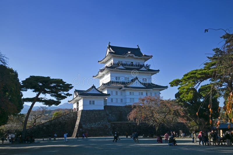 Odawara Castle Park and Keep, Japan Editorial Stock Image - Image of ...