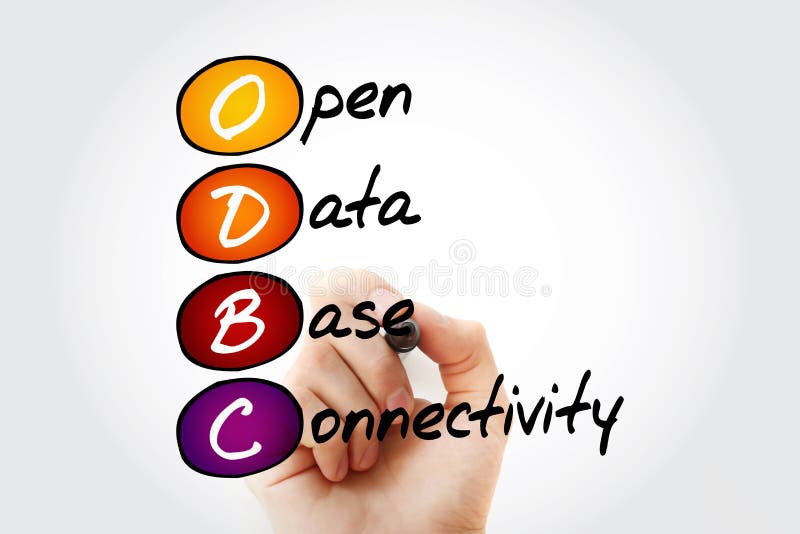 ODBC Open Database Connectivity - Standard Application Programming Interface for Accessing ...
