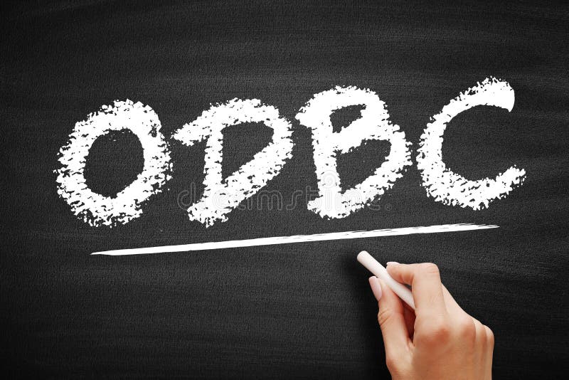 Odbc Open Database Connectivity Text Stock Photos - Free & Royalty-Free ...