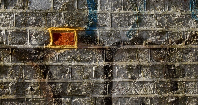 Odd brick stock photo. Image of dirty, building, bright - 23534738