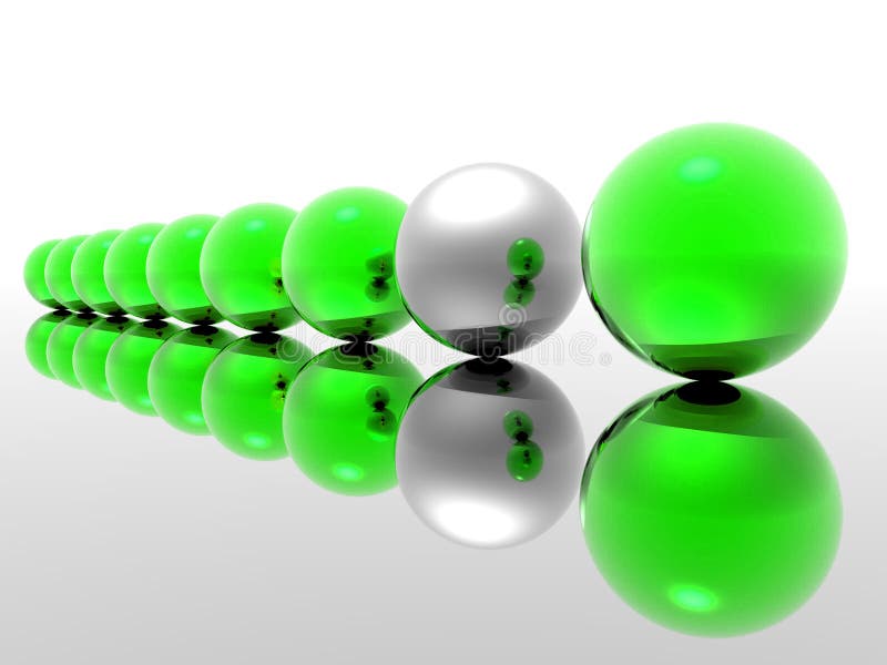 Odd Man Out Version 3.0 stock illustration. Illustration of series ...