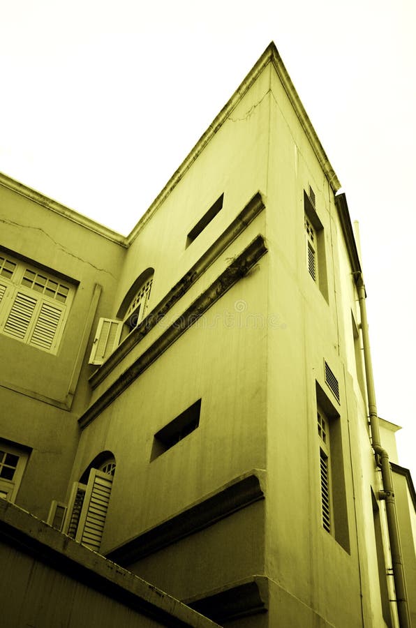 Odd shape building stock photo. Image of history, days - 7052660