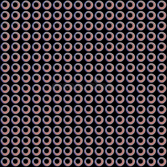 Odd shaped round circles stock illustration. Illustration of openings ...