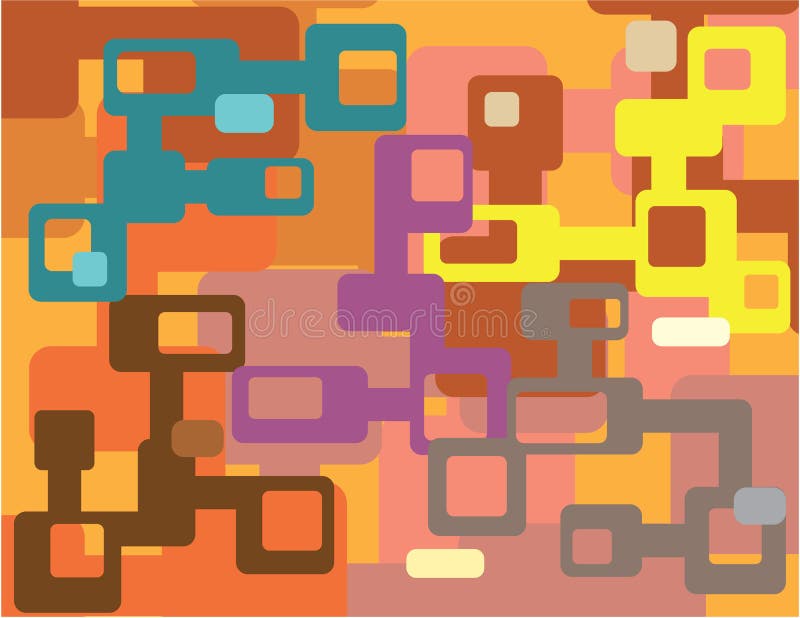 Odd Shapes Abstract Multicolor Vector Stock Vector - Illustration of ...