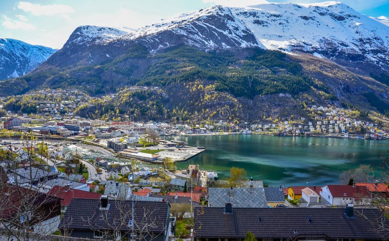 Odda stock photo. Image of norwegian, mountains, trolltunga - 55658976