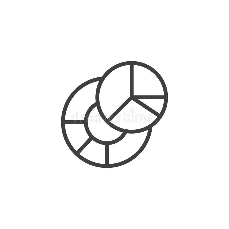 Odds Comparison line icon stock illustration. Illustration of hollow ...