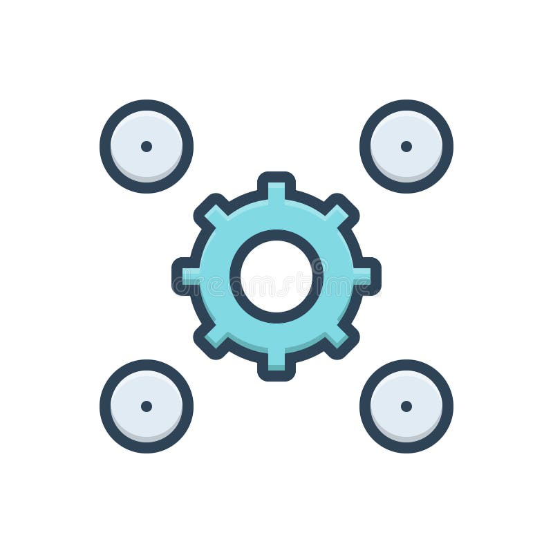 Color Illustration Icon for Odds, Difference and Distinction Stock ...