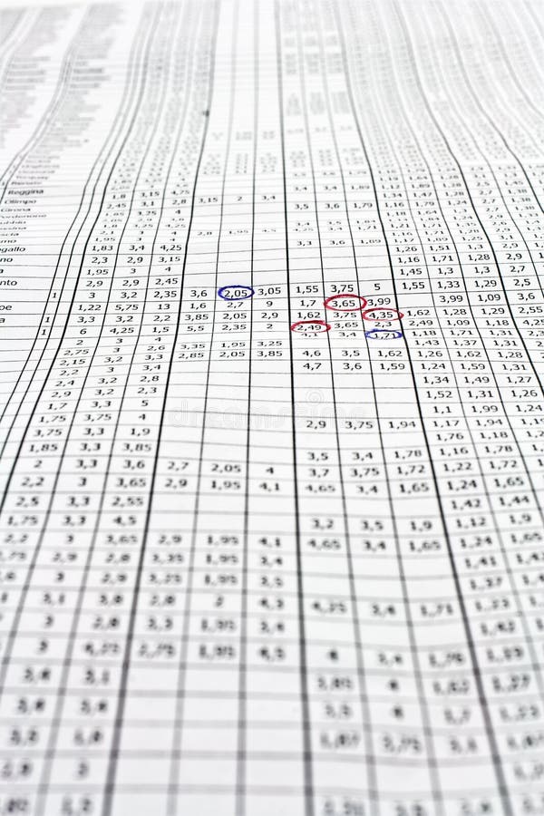 Odds of win stock photo. Image of ballpoint, finance - 46438772