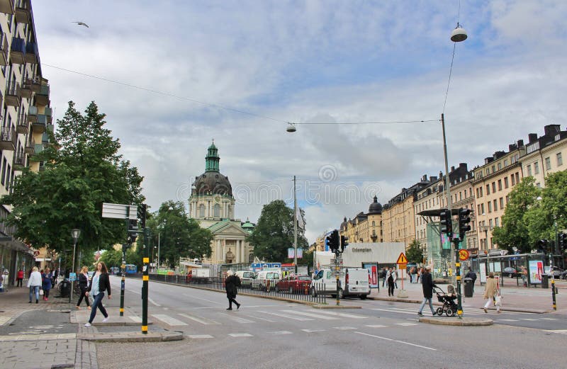 Stockholm Odenplan Railroad Station Editorial Photography - Image of ...