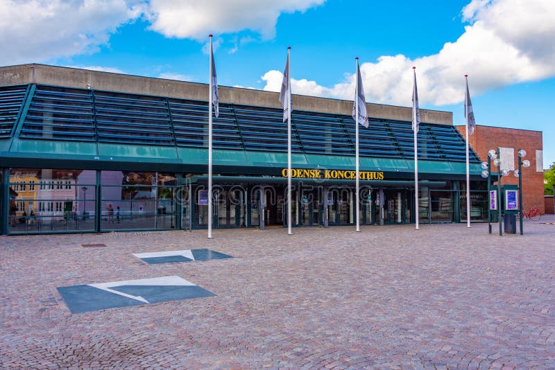 Odense, Denmark, June 19, 2022: View of Odense Concert House in ...