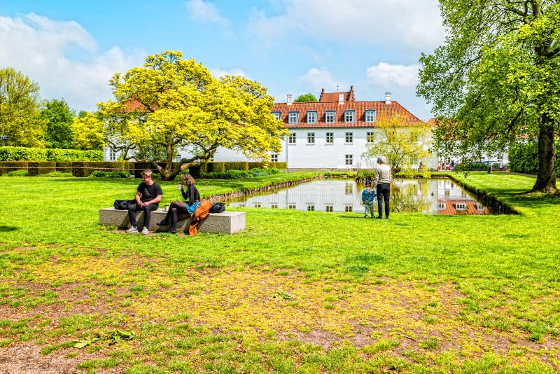 Street life in Odense editorial stock photo. Image of person - 167496093