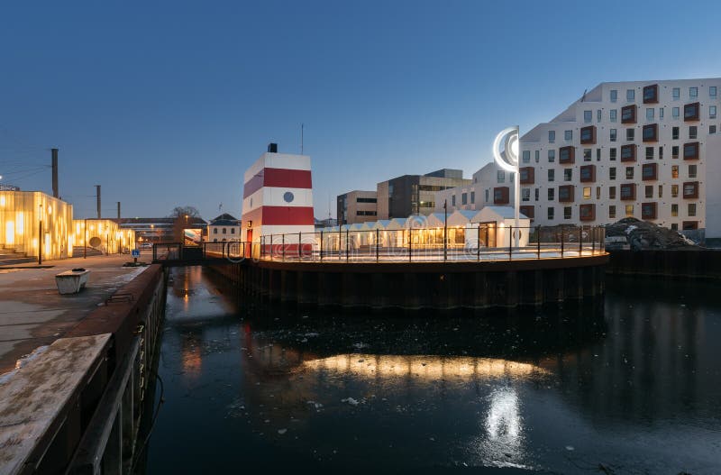 Odense Outdoor Harbor Swimming Pool, Denmark Editorial Photography ...