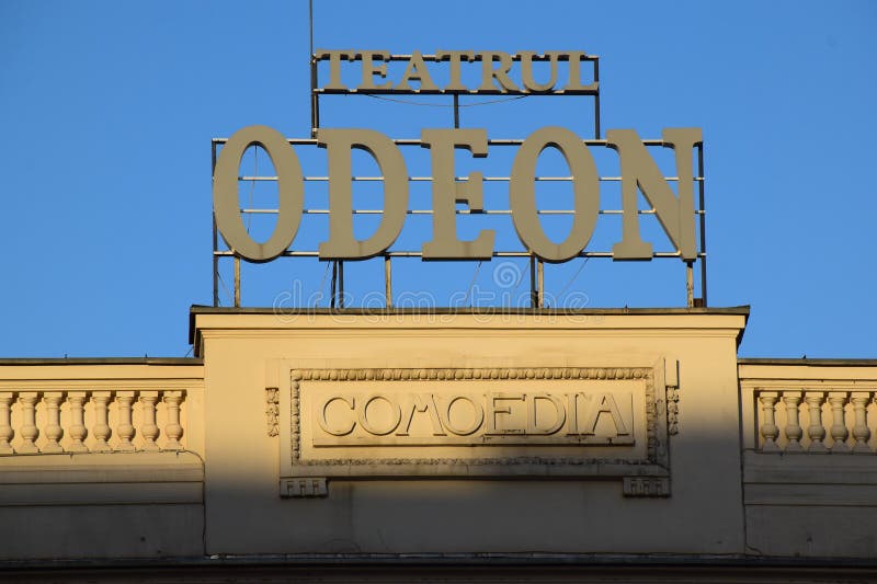 Odeon Theatre editorial photo. Image of building, apartment - 282659271