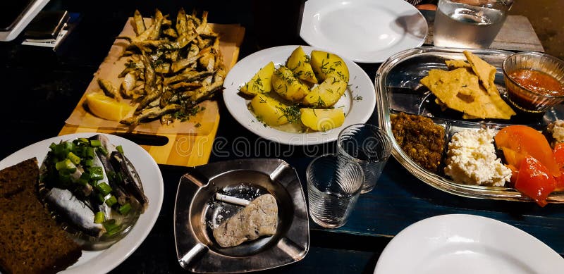 Odessa& X27;s Traditional Food Stock Image - Image of brunch, dessert ...