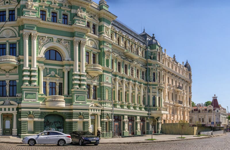 House of Russov in Odessa, Ukraine Editorial Image - Image of travel ...