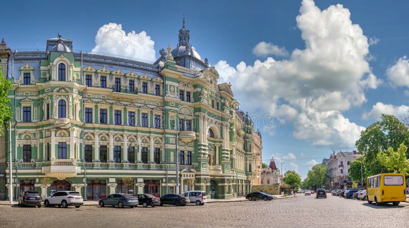 House of Russov in Odessa, Ukraine Editorial Photo - Image of restored ...