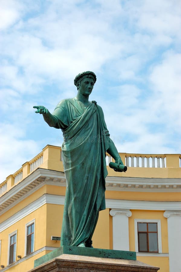Odessa Ukraine monument stock image. Image of town, history - 34339397