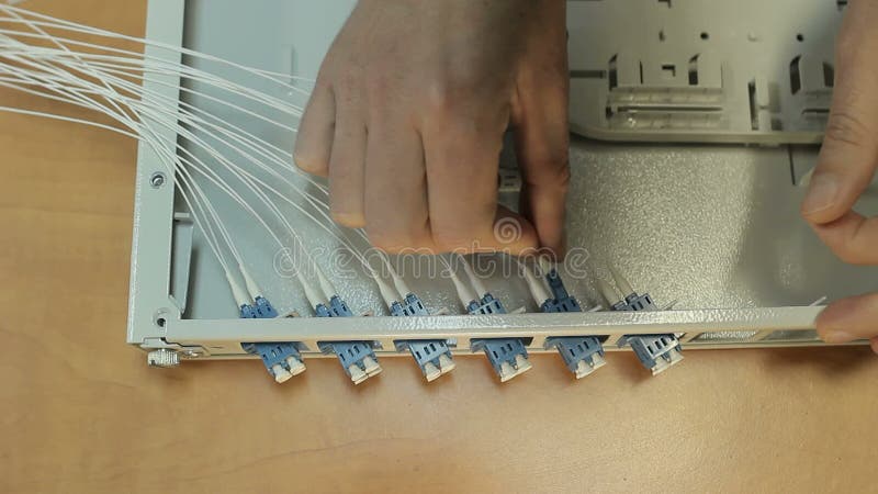 Fiber Optic Telecommunication Equipment Patchcords Network ...