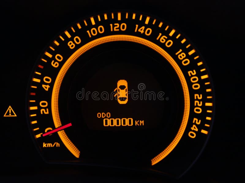 Odometer stock image. Image of drive, kilometers, speedometer - 19166325