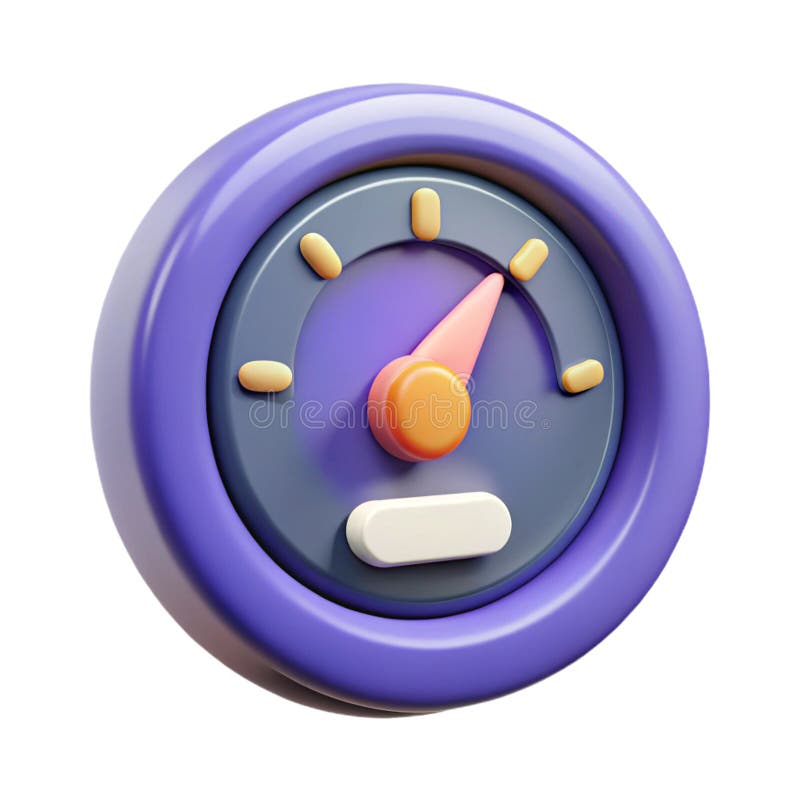 Odometer 3D Icon stock illustration. Illustration of highquality ...
