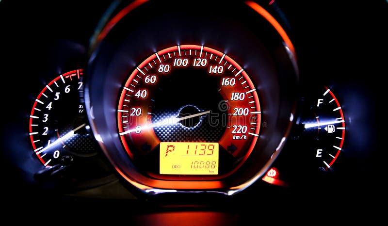 Odometer Speed in my car stock photo. Image of expostulate - 106191214