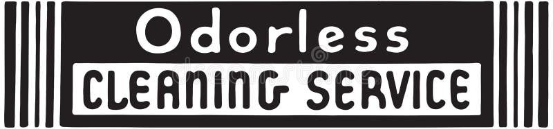 Odorless Cleaning Service stock illustration. Illustration of banner ...